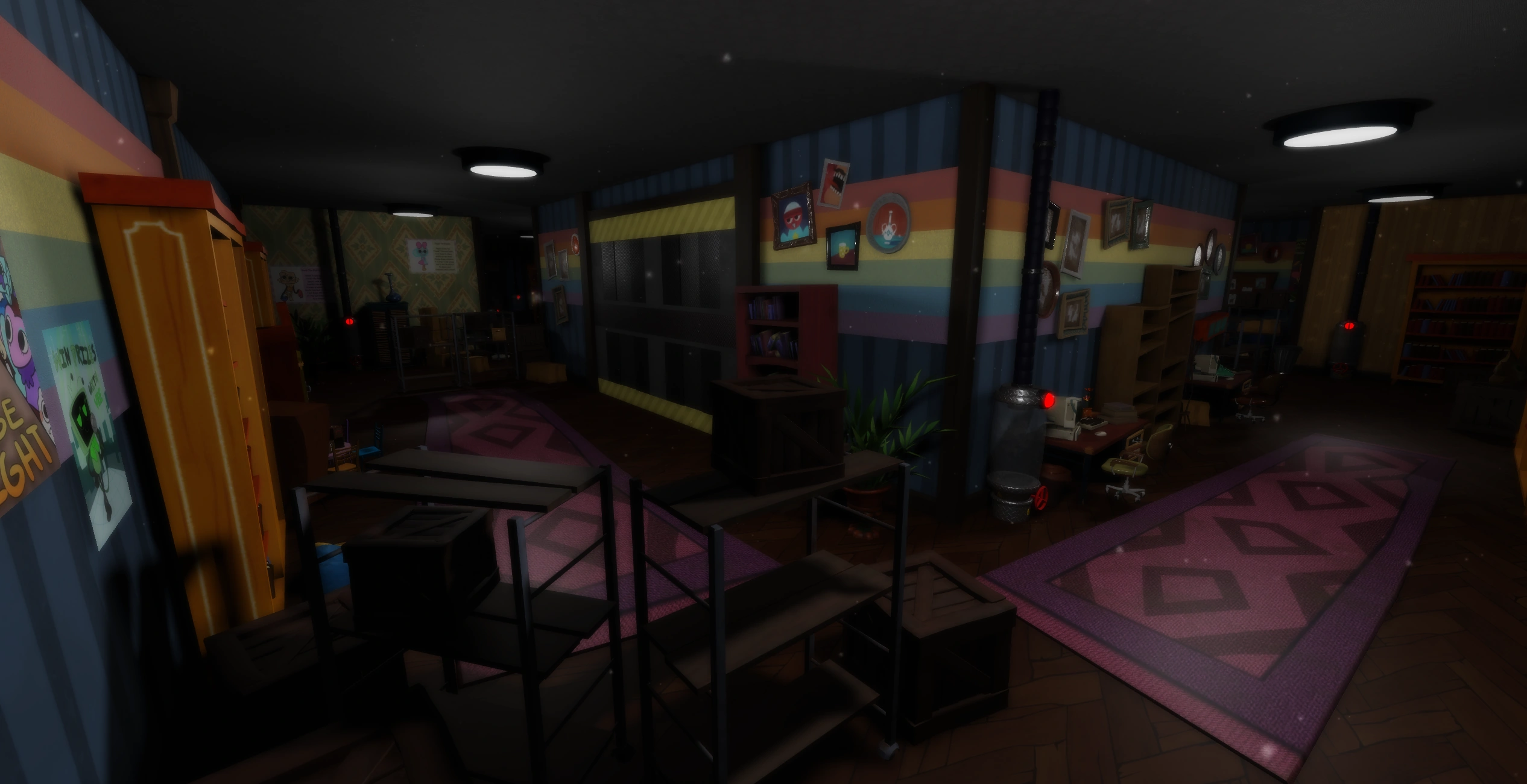 Rainbow Rooms Variant 4 remade in HN Artstyles | Fandom