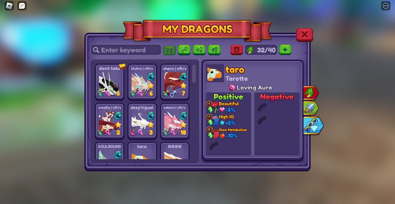 auctioning random loving aura taro; | Fandom