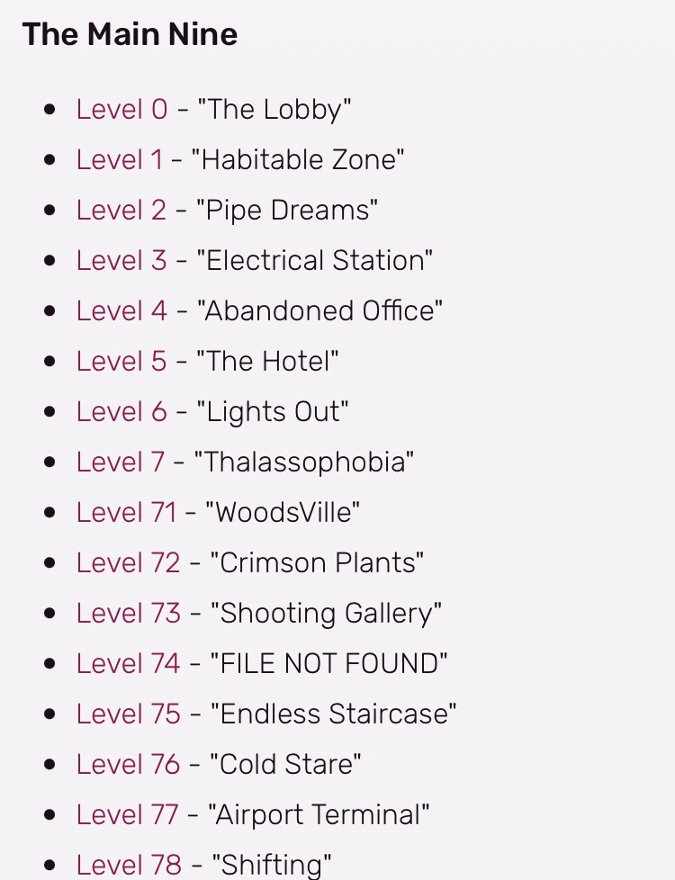 What happened to the Levels List? | Fandom