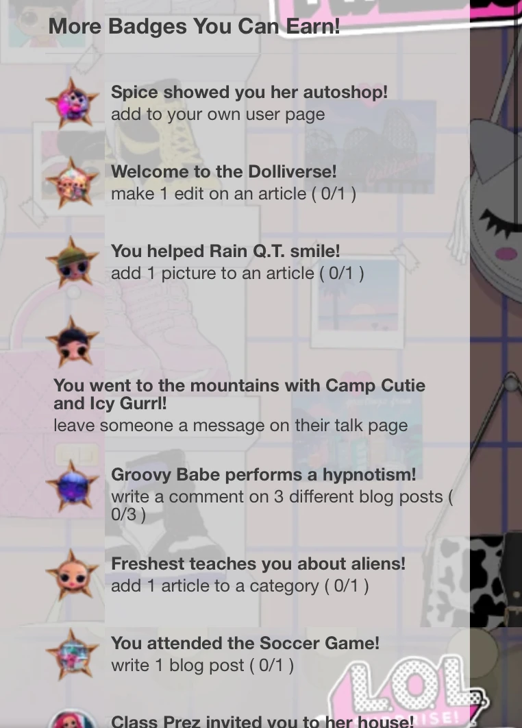 Badges/Achievements | Fandom