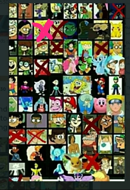 Lori`s out Loud house/cartoon all star elimaintion game this round is a ...