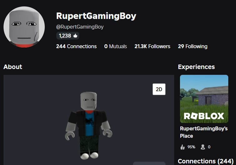 Can we get a moment of respect for RupertGamingBoy | Fandom
