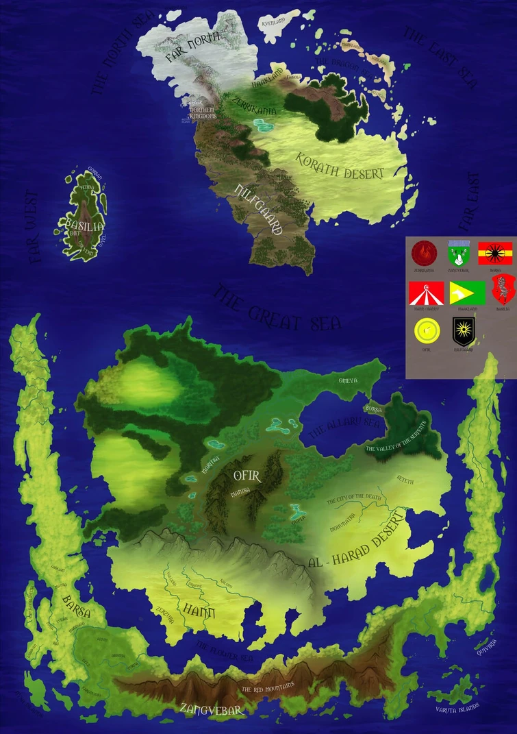 Extended World Map | Fandom