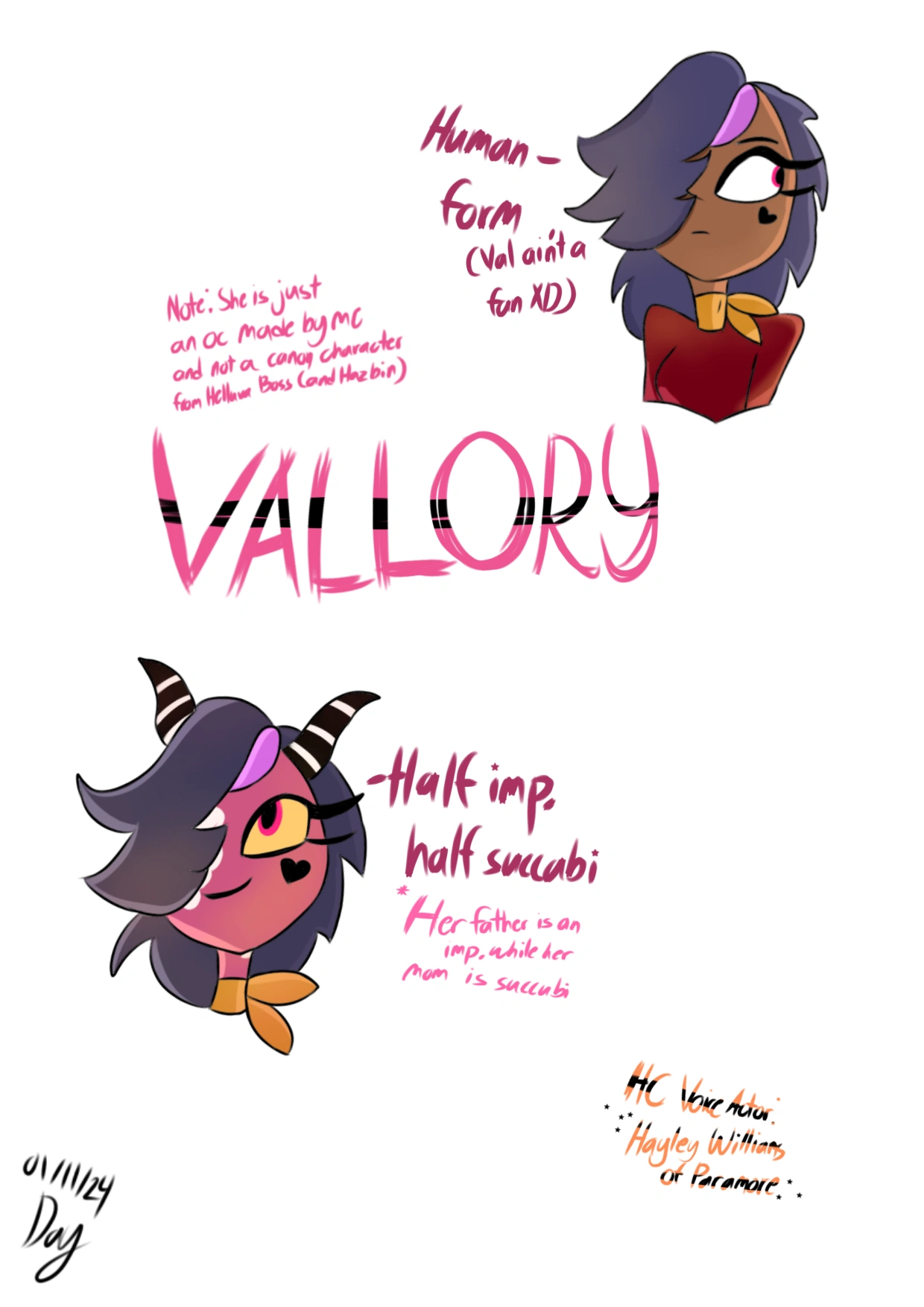 Helluva boss OC Vallory | Fandom
