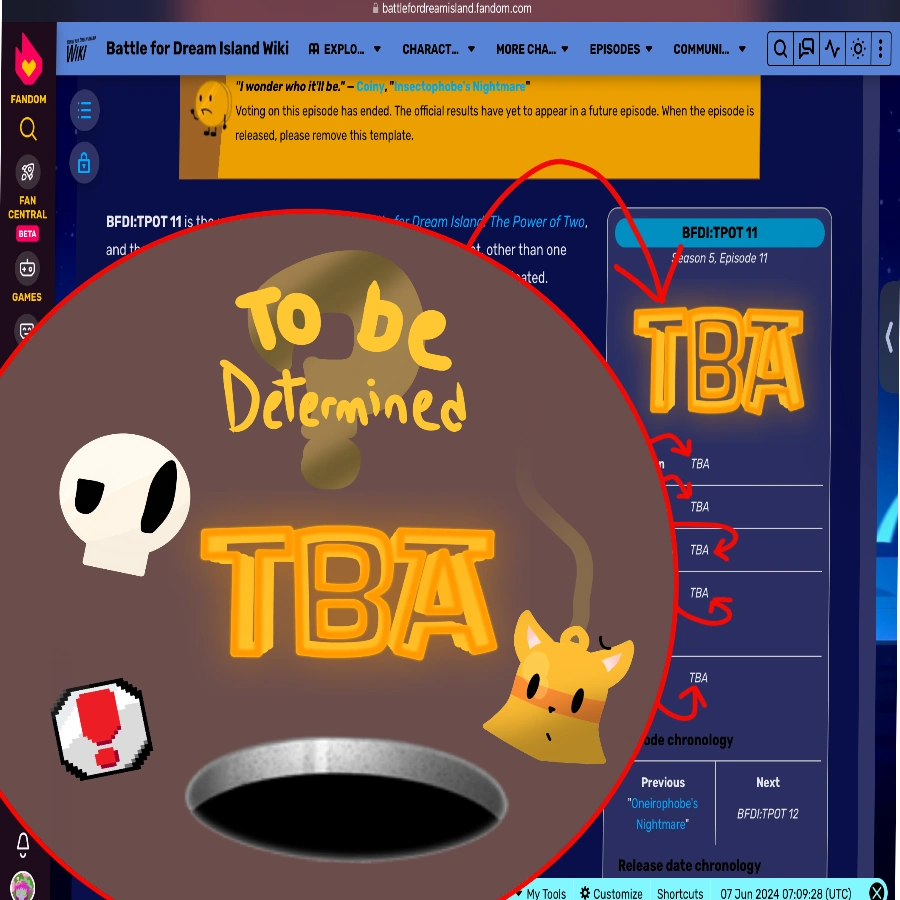 TBA from DDOS is canon to BFDI | Fandom