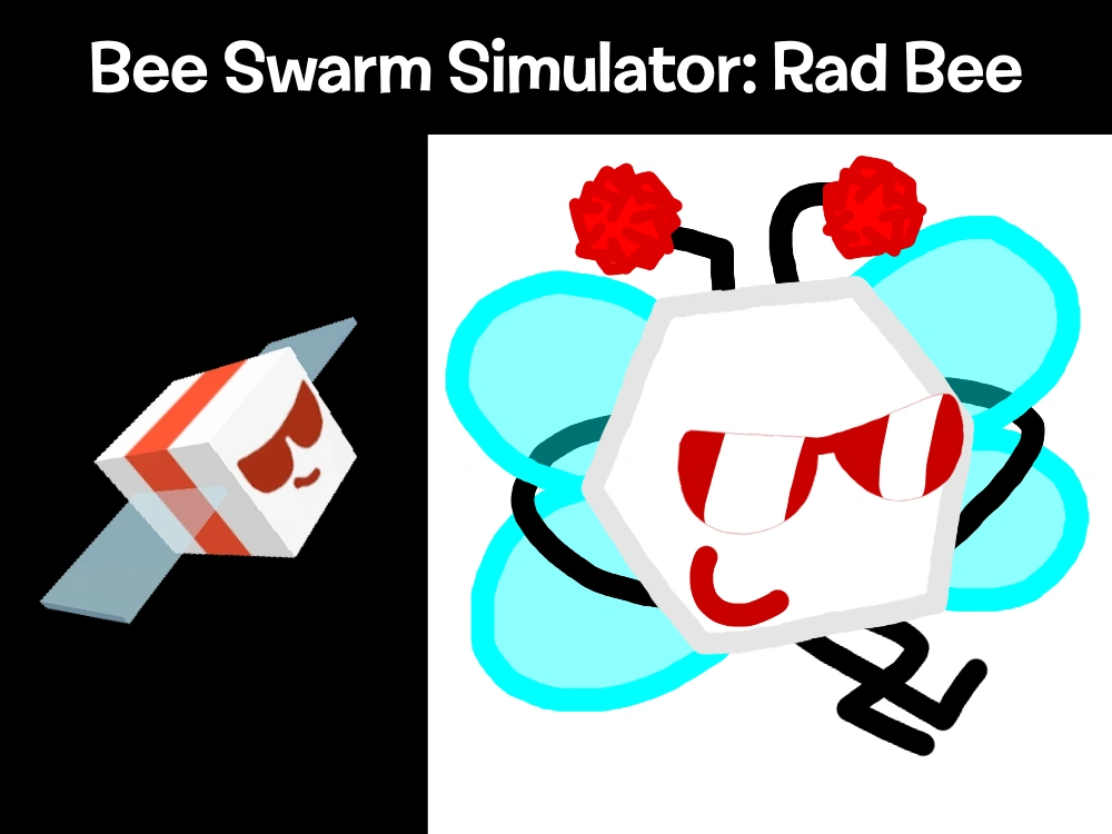 Bee Swarm Simulator: Rad Bee | Fandom