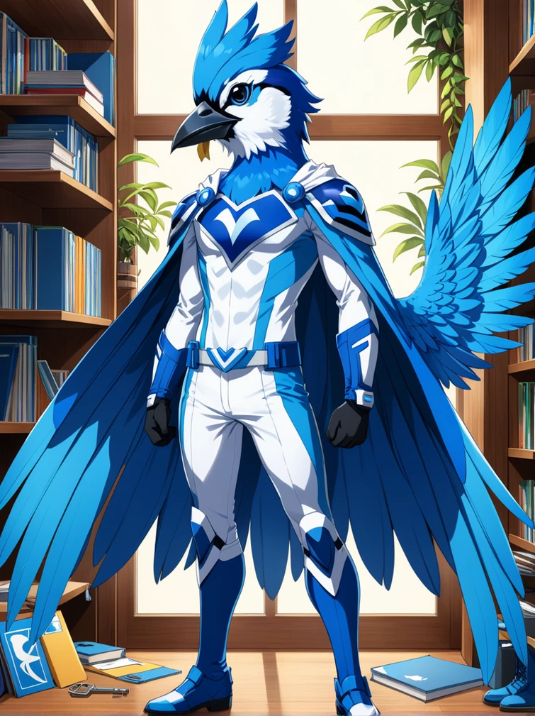 Sapphire Feather the Blue Jay superhero | Fandom