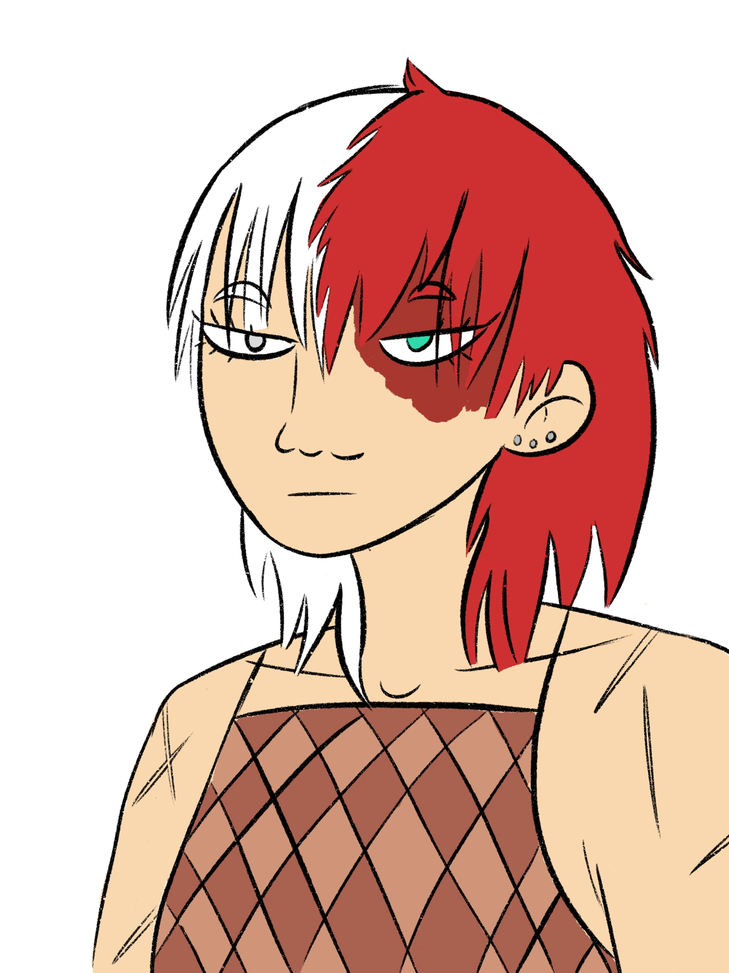 Genderbent Todoroki Sketch | Fandom
