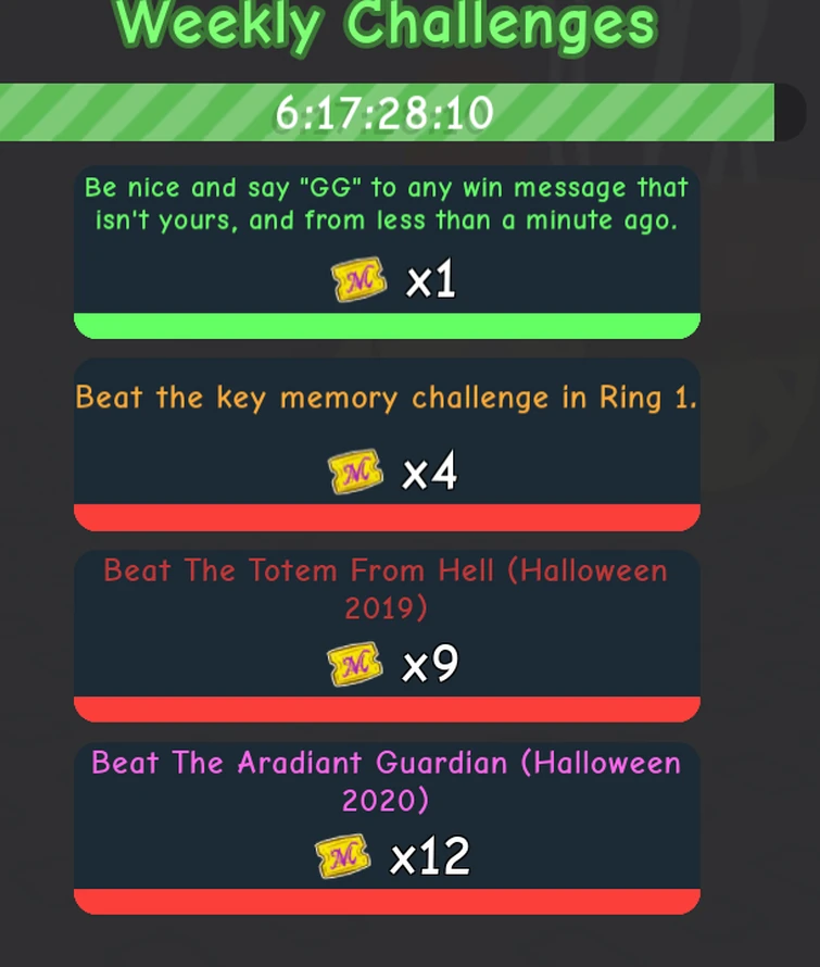 The best challenges in all of jtoh | Fandom