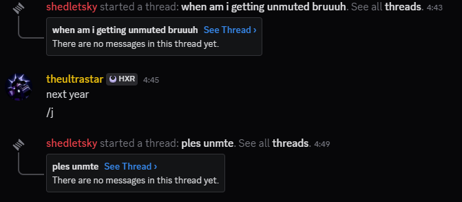 most normal convo in chance's home (discord server) | Fandom