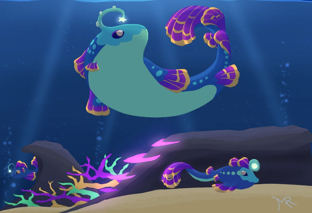 some Deep Sea Fathom line art | Fandom