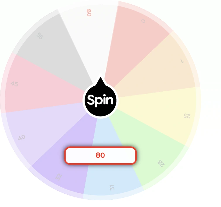 if the spinner lands on your favourite numberblocks character, you are ...