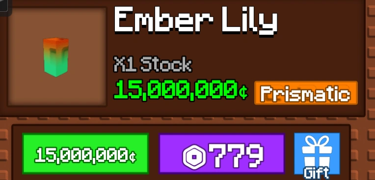 Ember Lily went on stock right after my friend went to sleep | Fandom
