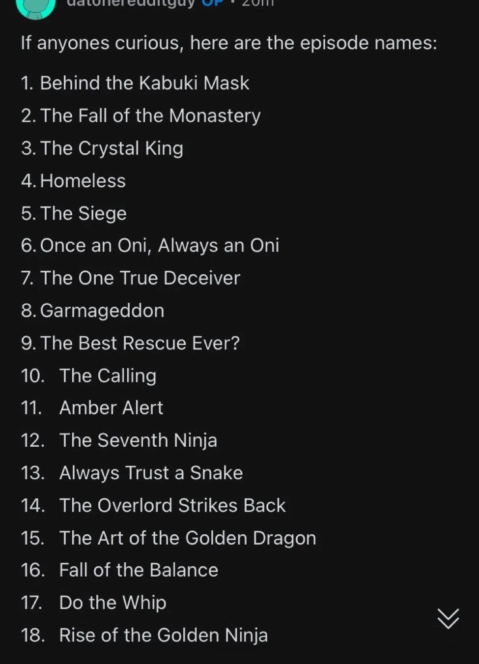 Though these episode titles are fake, which one seems the most ...