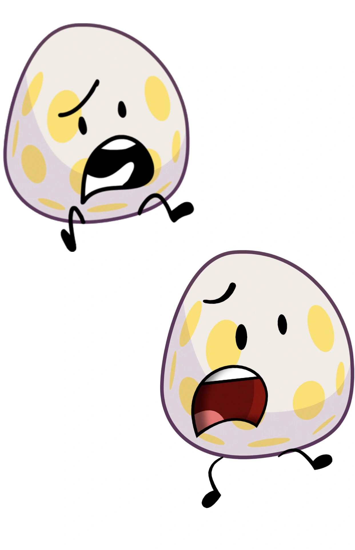 Eggy's pose from BFB but it's in BFDI | Fandom