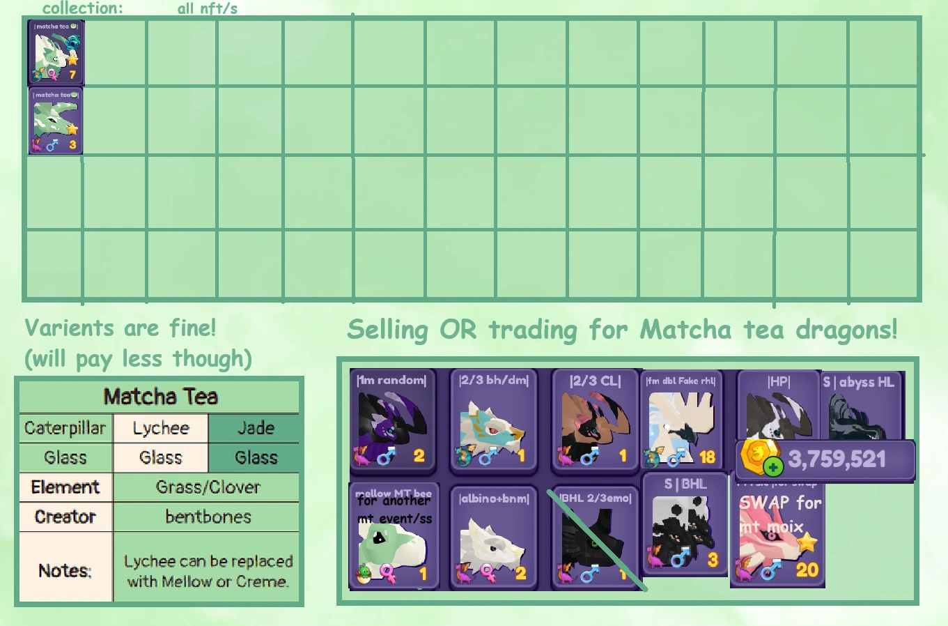 LF matcha tea themed season/events! | Fandom