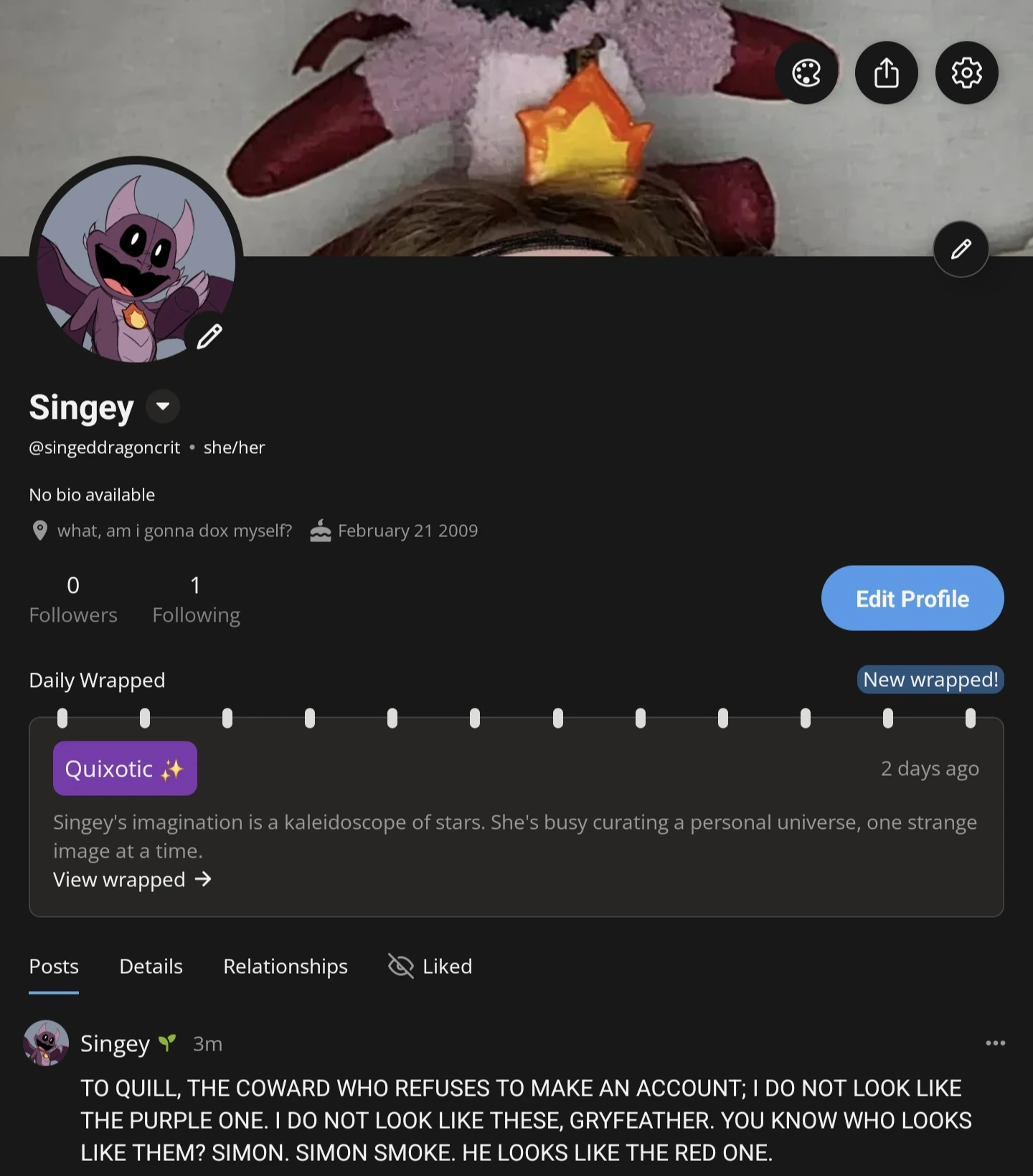 singey on ocsn? more likely than you think | Fandom