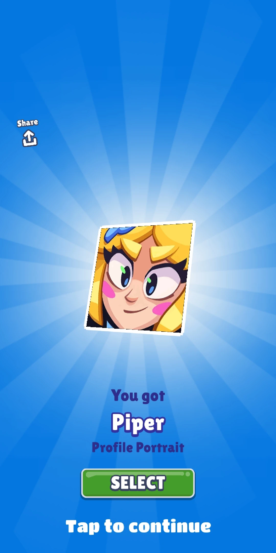 Piper portrait unlocked | Fandom