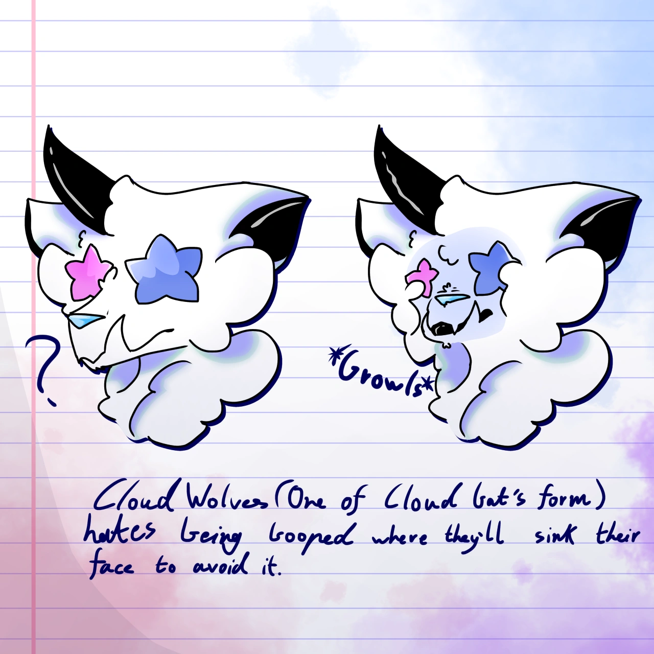 Fun fact about Cloud bats (cloud wolves form) | Fandom