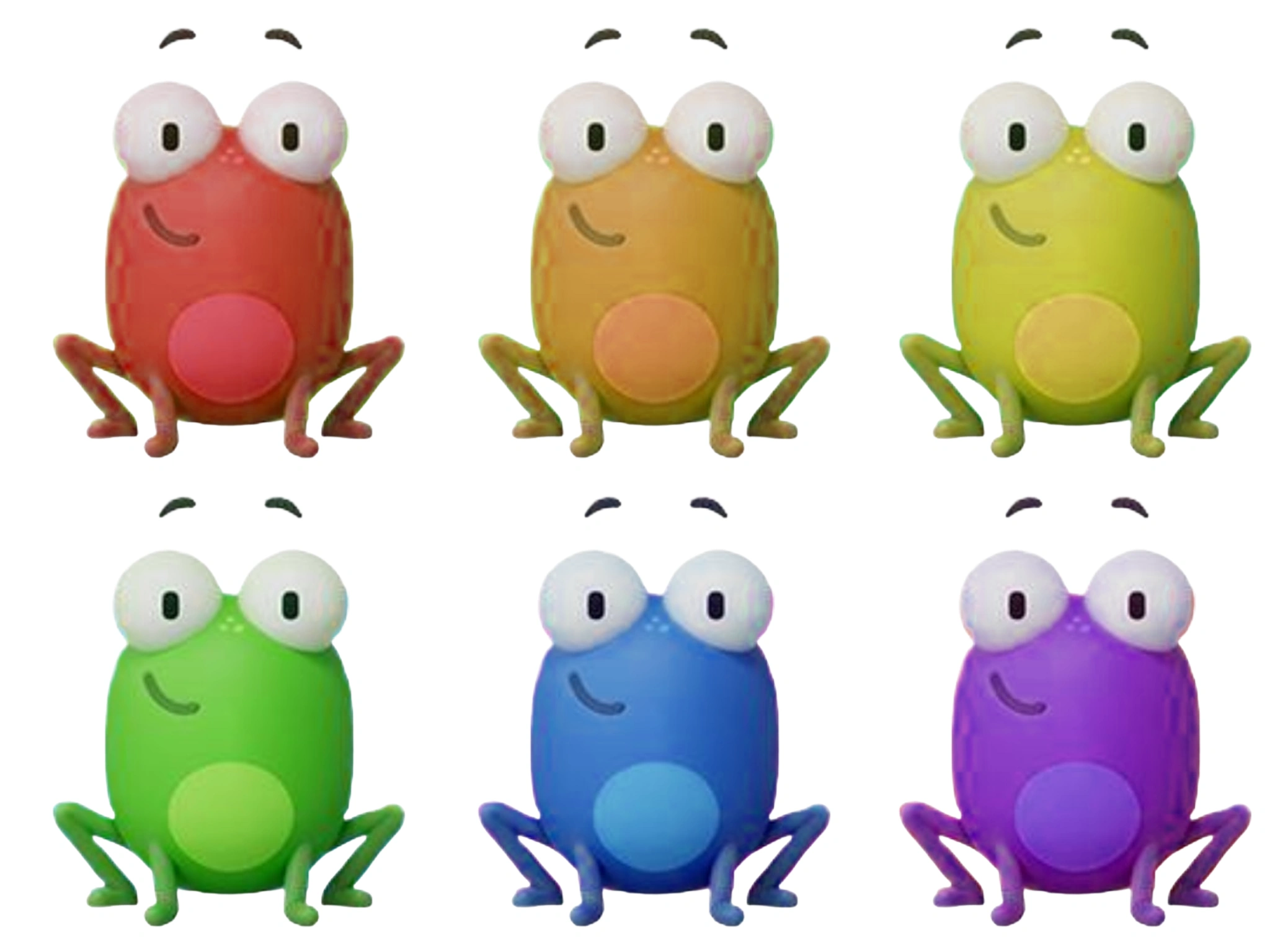 Colourblocks as frogs: part one | Fandom