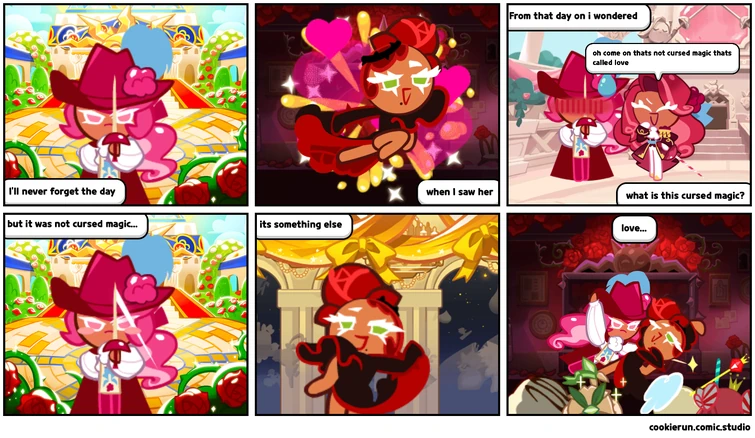 A raspberry mousse x rose cookie comic series im planning to make | Fandom