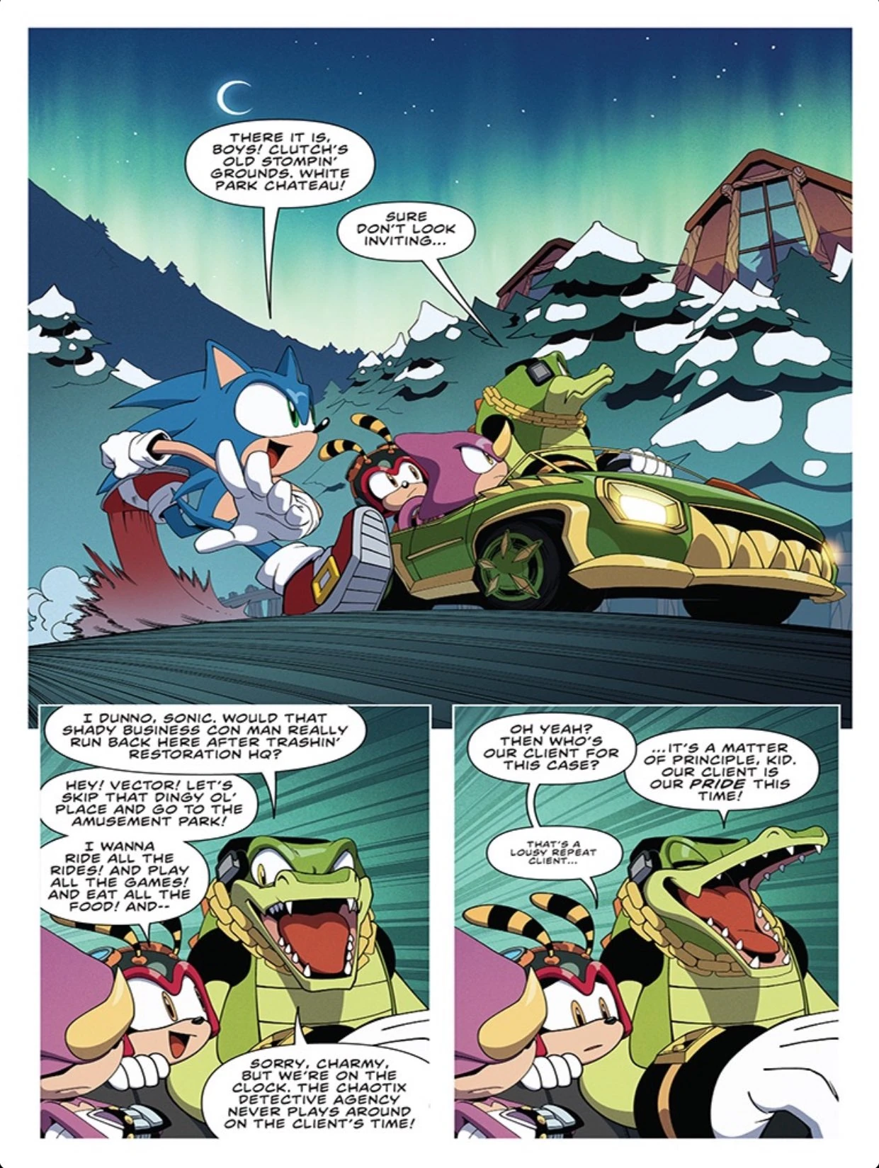 Sonic Issue 77 Preview Pages Revealed: First Stop... | Fandom