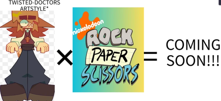what if TWISTED-DOCTOR's artstyle murged with Rock, Paper, Scissors ...