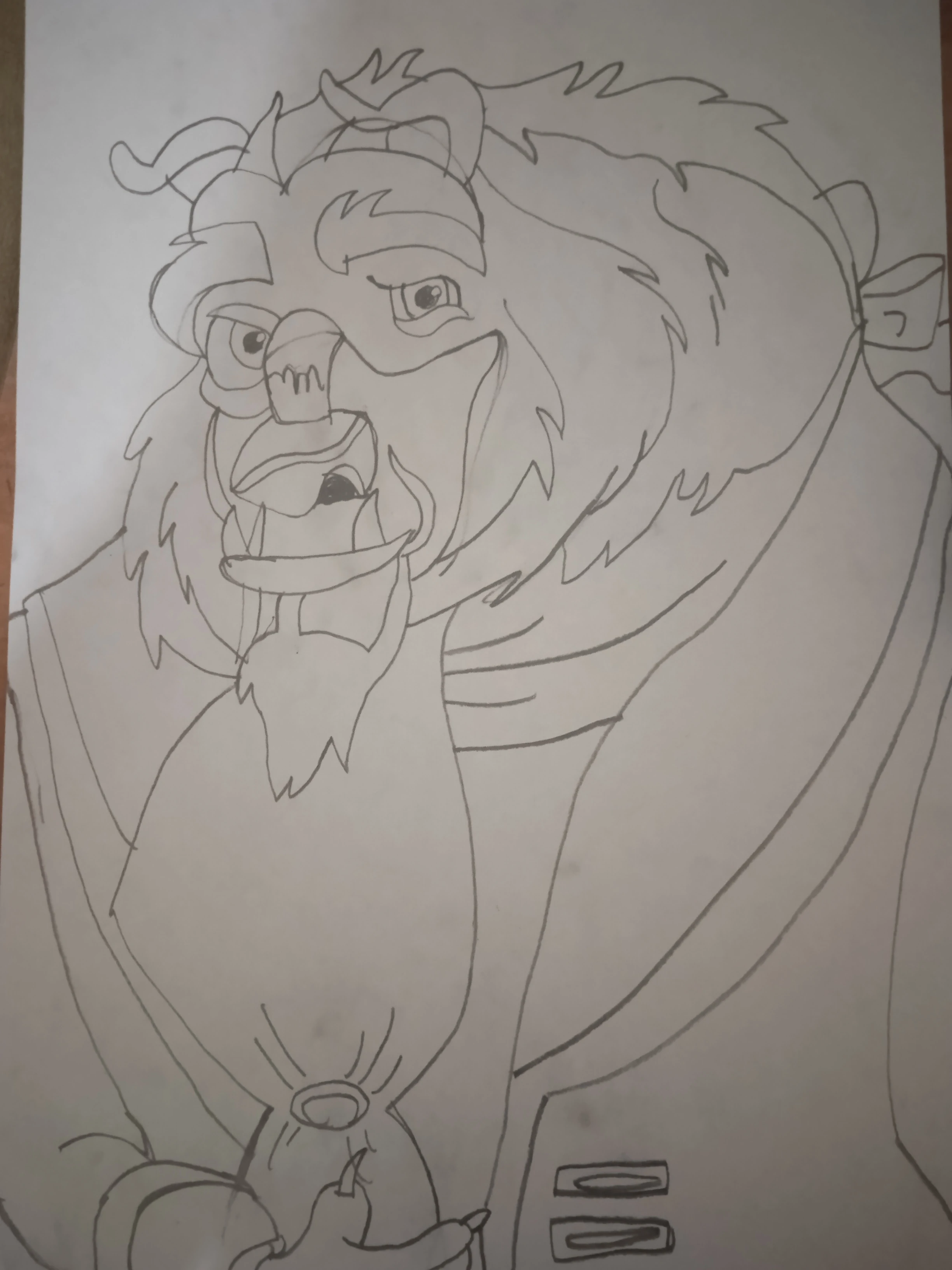 My drawing of Beast | Fandom