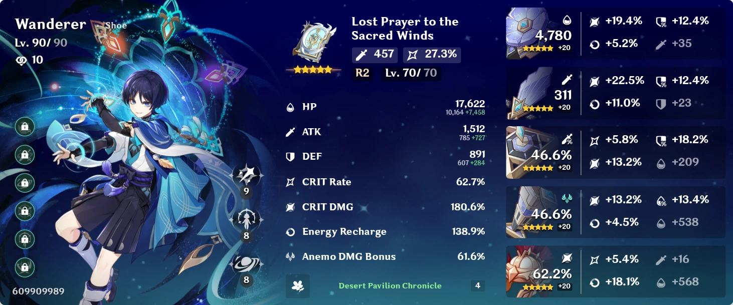 Roast my wanderer build 🔪 | Fandom