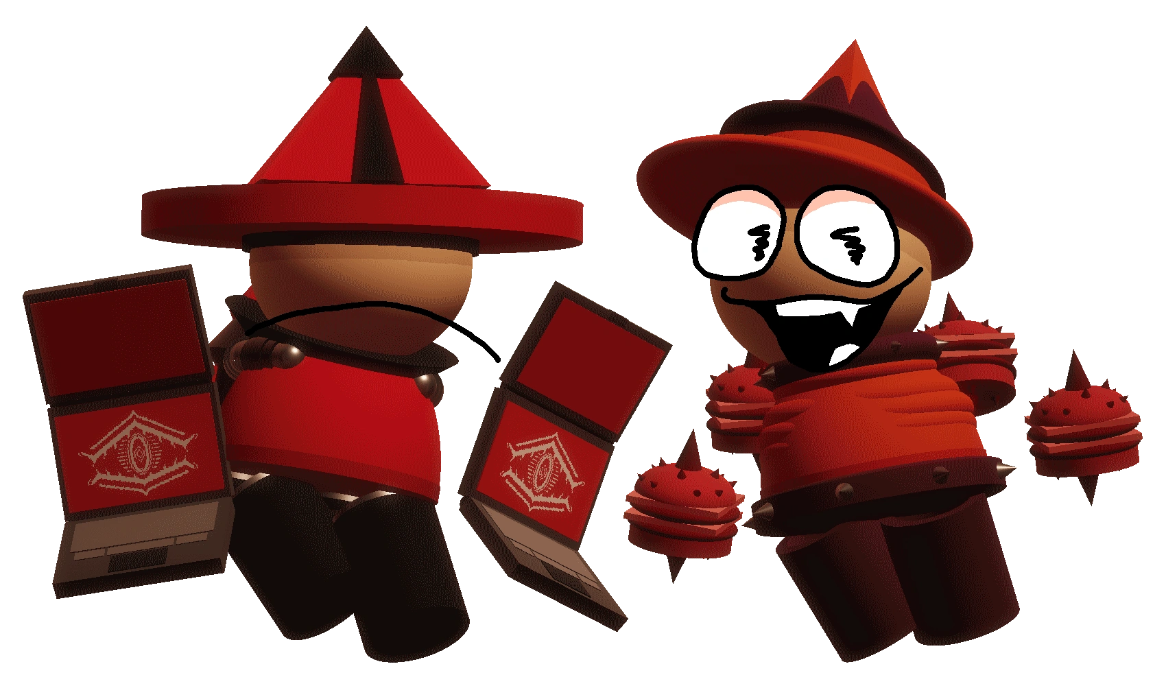 The Scarlet Duo | Fandom