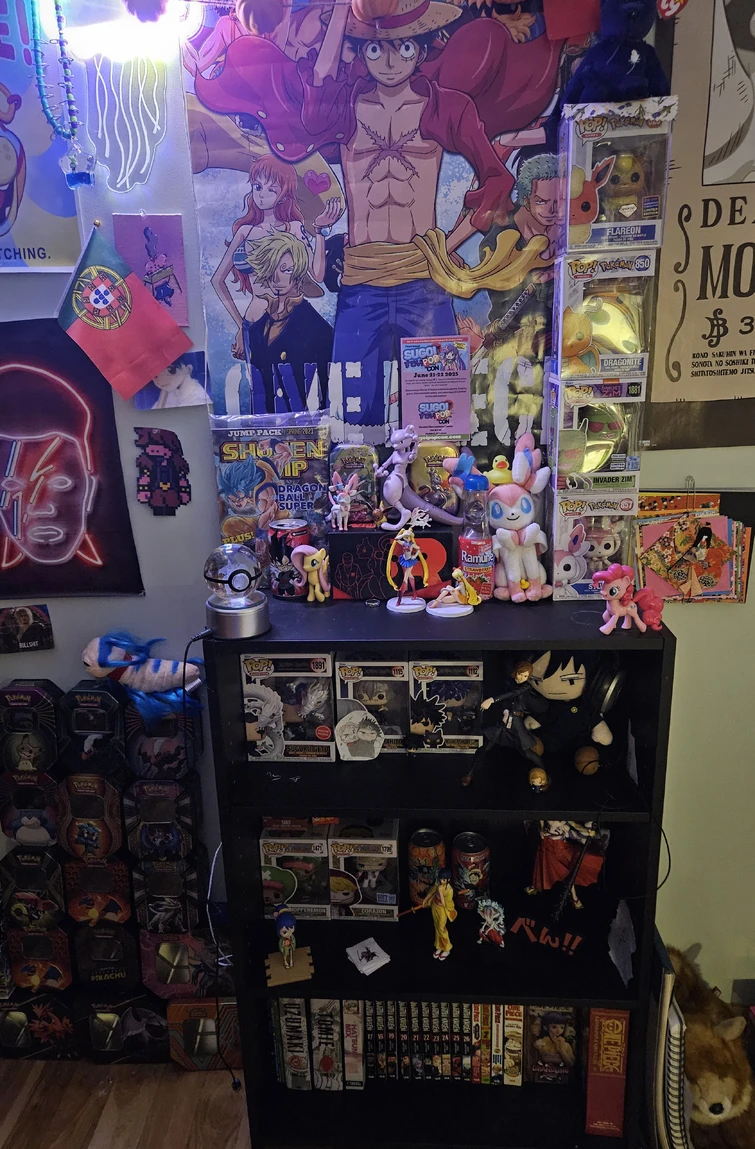 What's your favorite thing/thing you would steal on my anime shelf so ...