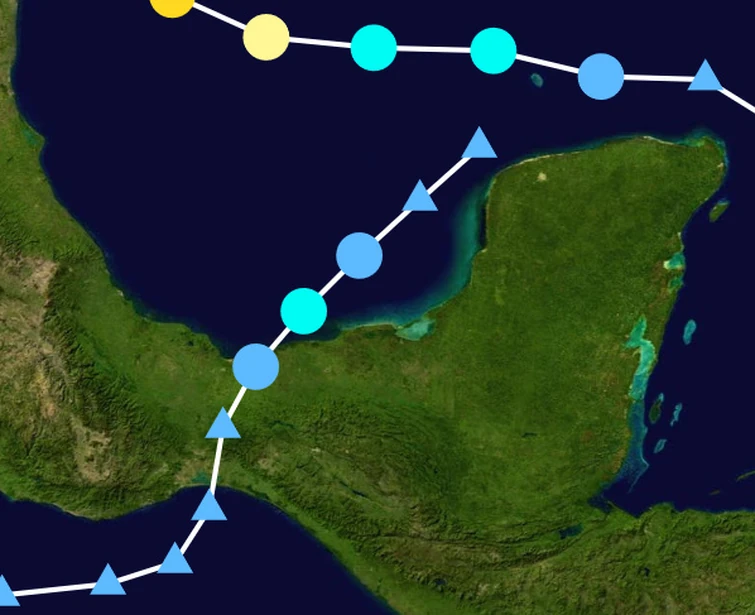 My track on Tropical Storm Rina 2023 | Fandom