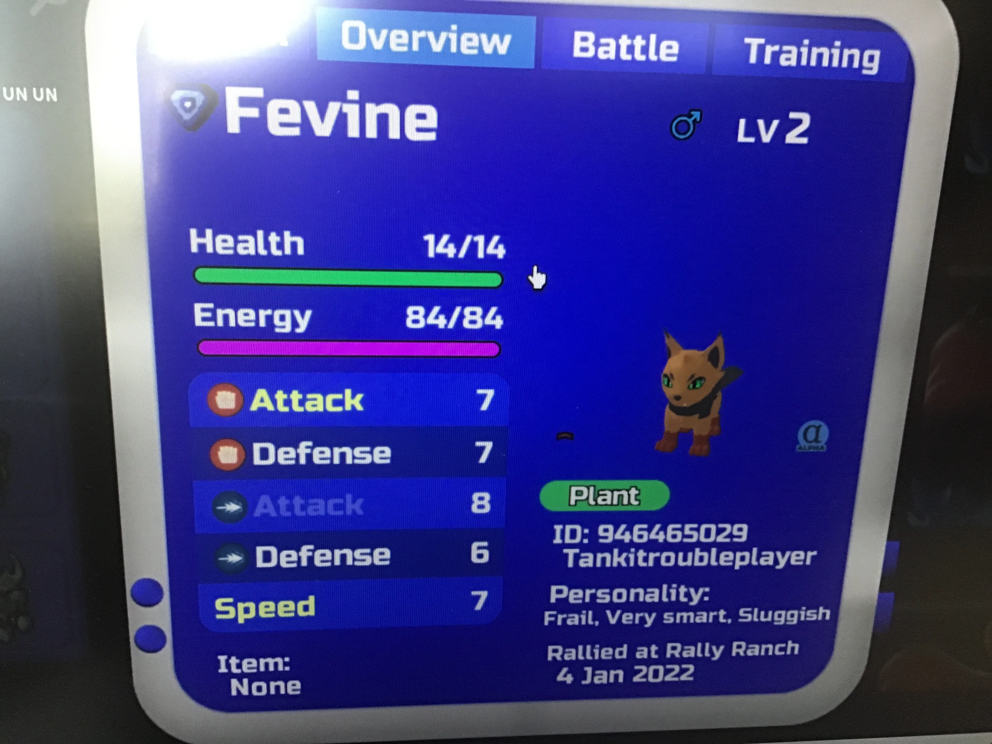 Trading this for gleam bat, snowcub or weevolt | Fandom