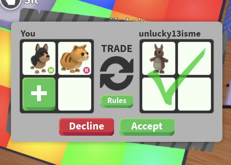 OLD ADOPT ME TRADES I DID! | Fandom