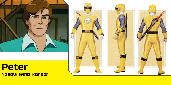Peter Parker as Yellow Wind Ranger | Fandom