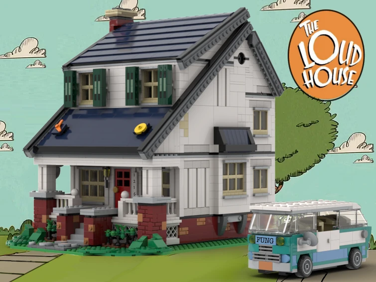 LEGO The Loud House home and Vanzilla on LEGO Ideas! | Fandom