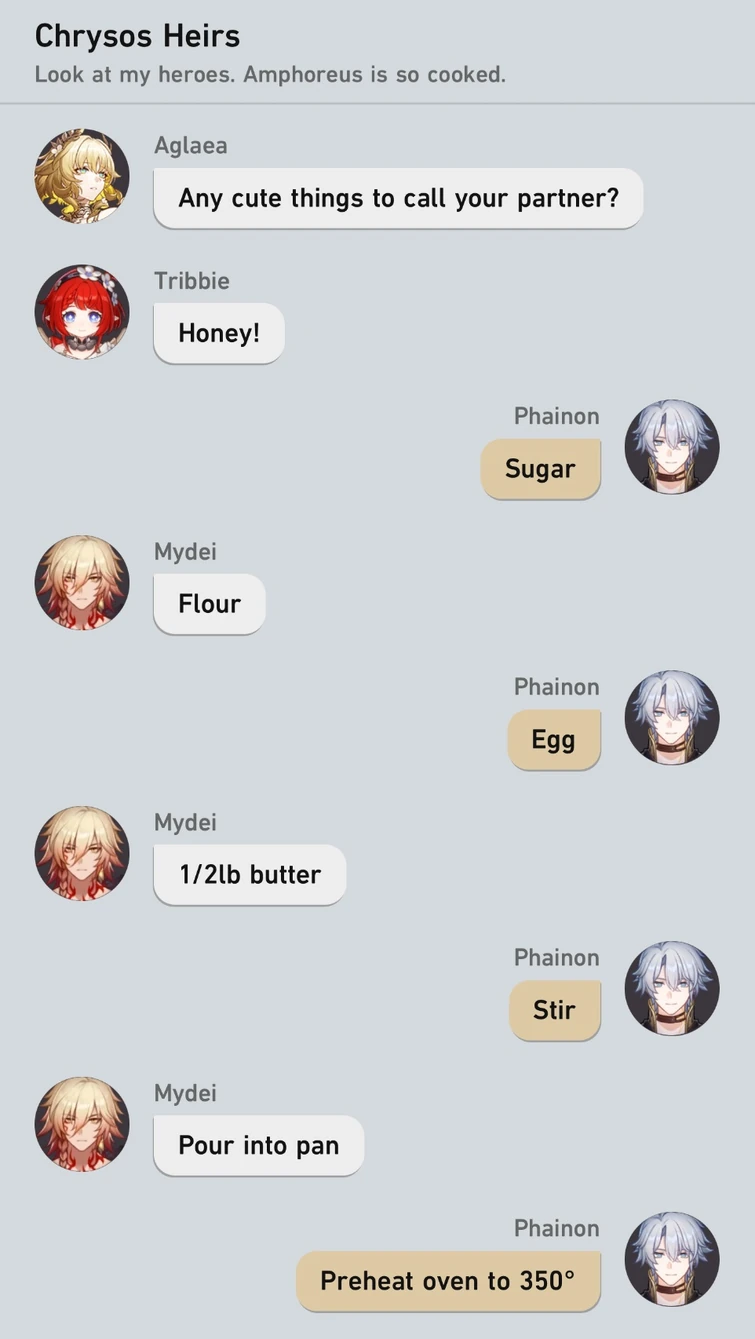 Divine chat. | Fandom