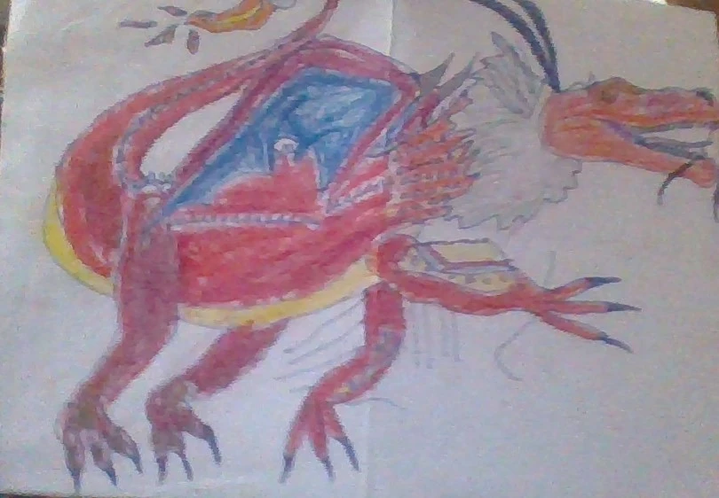 first dragon drawing | Fandom