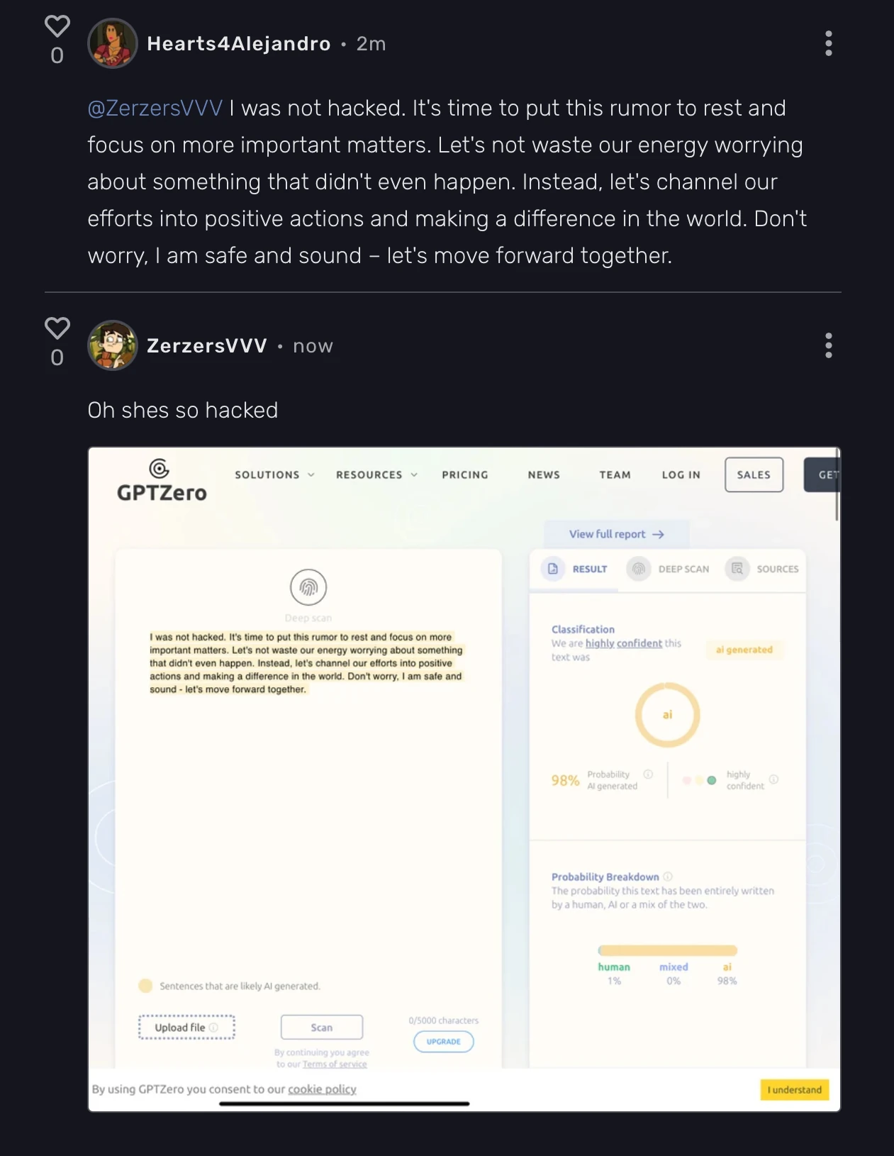 Guys i feel like jenna got hacked | Fandom