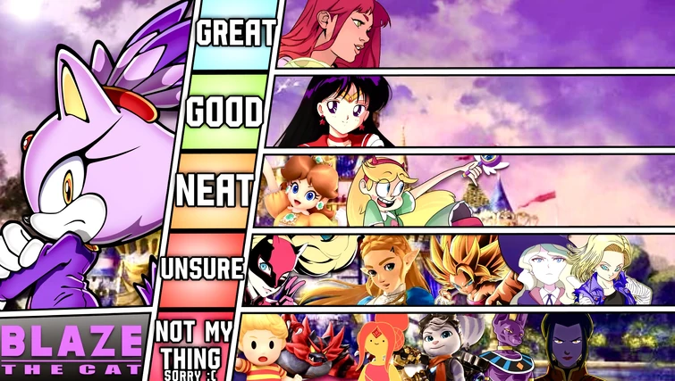 Blaze The Cat tier list | Fandom