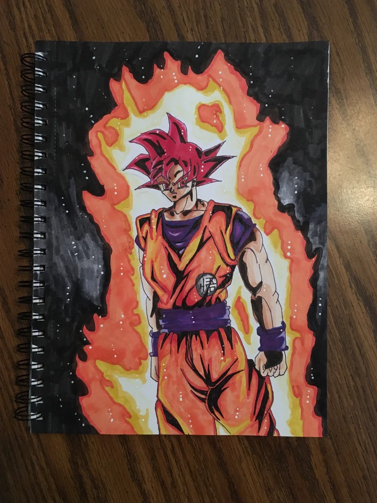 Super Saiyan god red Goku | Fandom