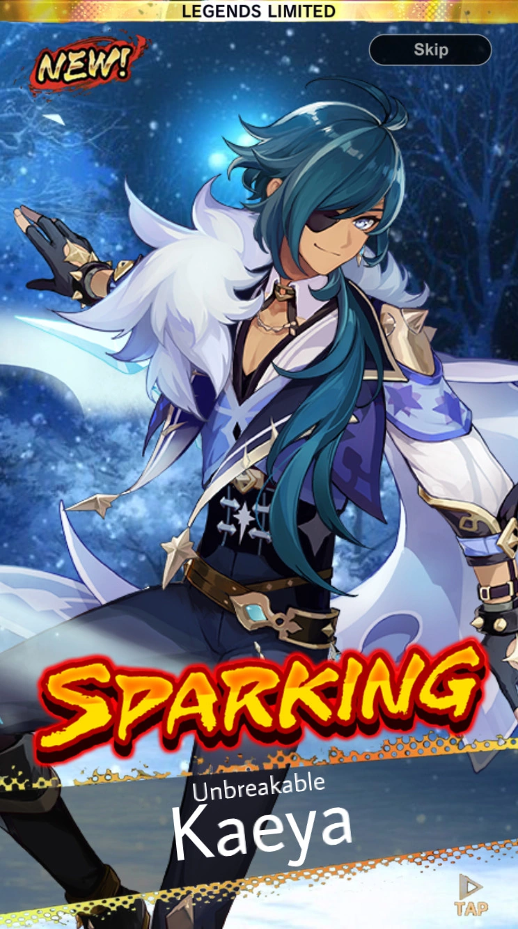 Kaeya Dragon Ball Legends Card Style | Fandom