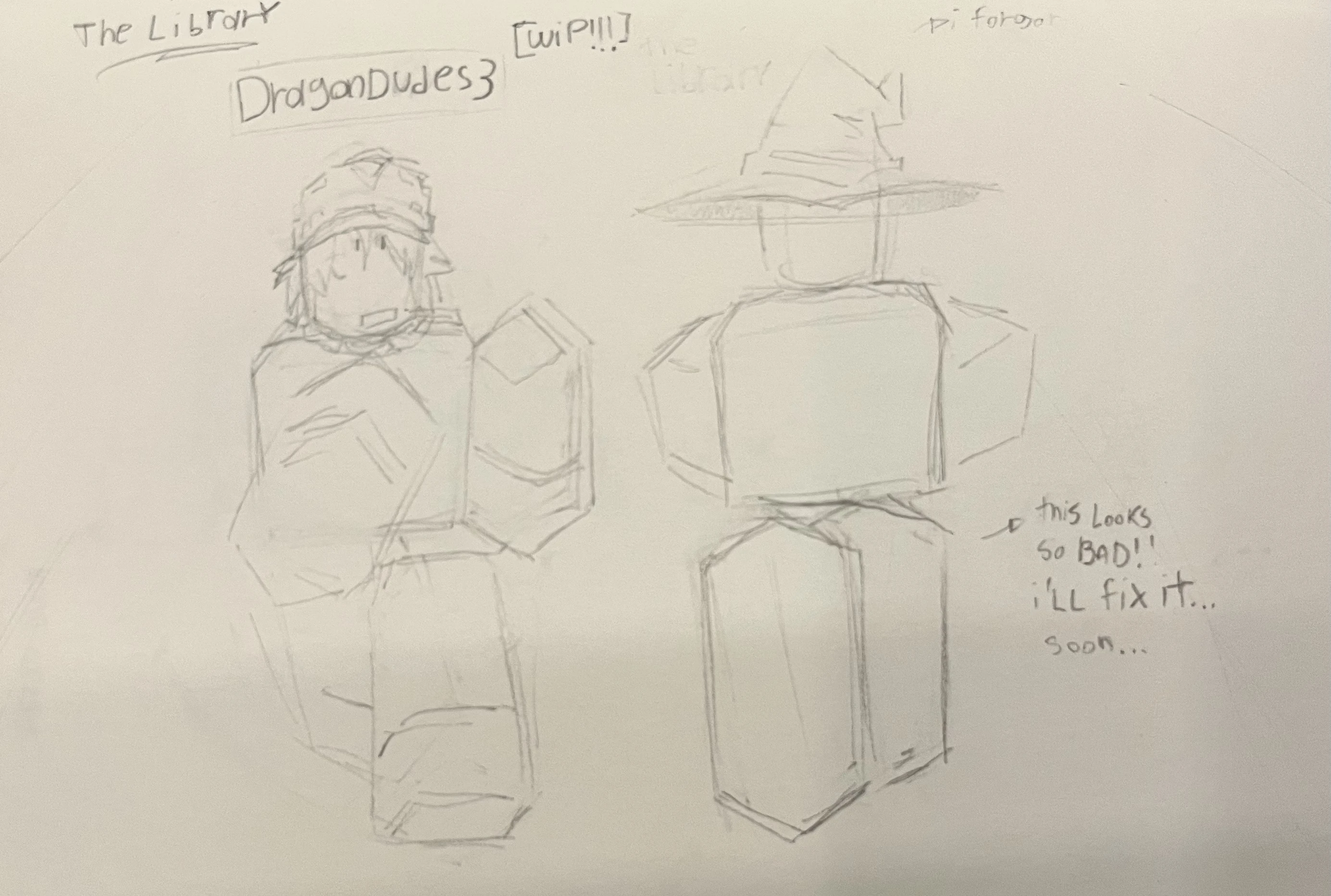 Decided to test my blocky artstyle today | Fandom