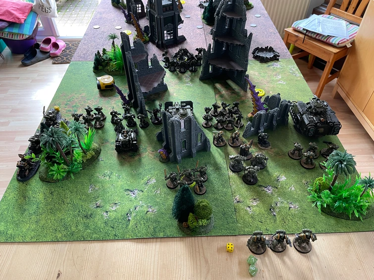 Battle Report: Space Marines V GSC | Fandom