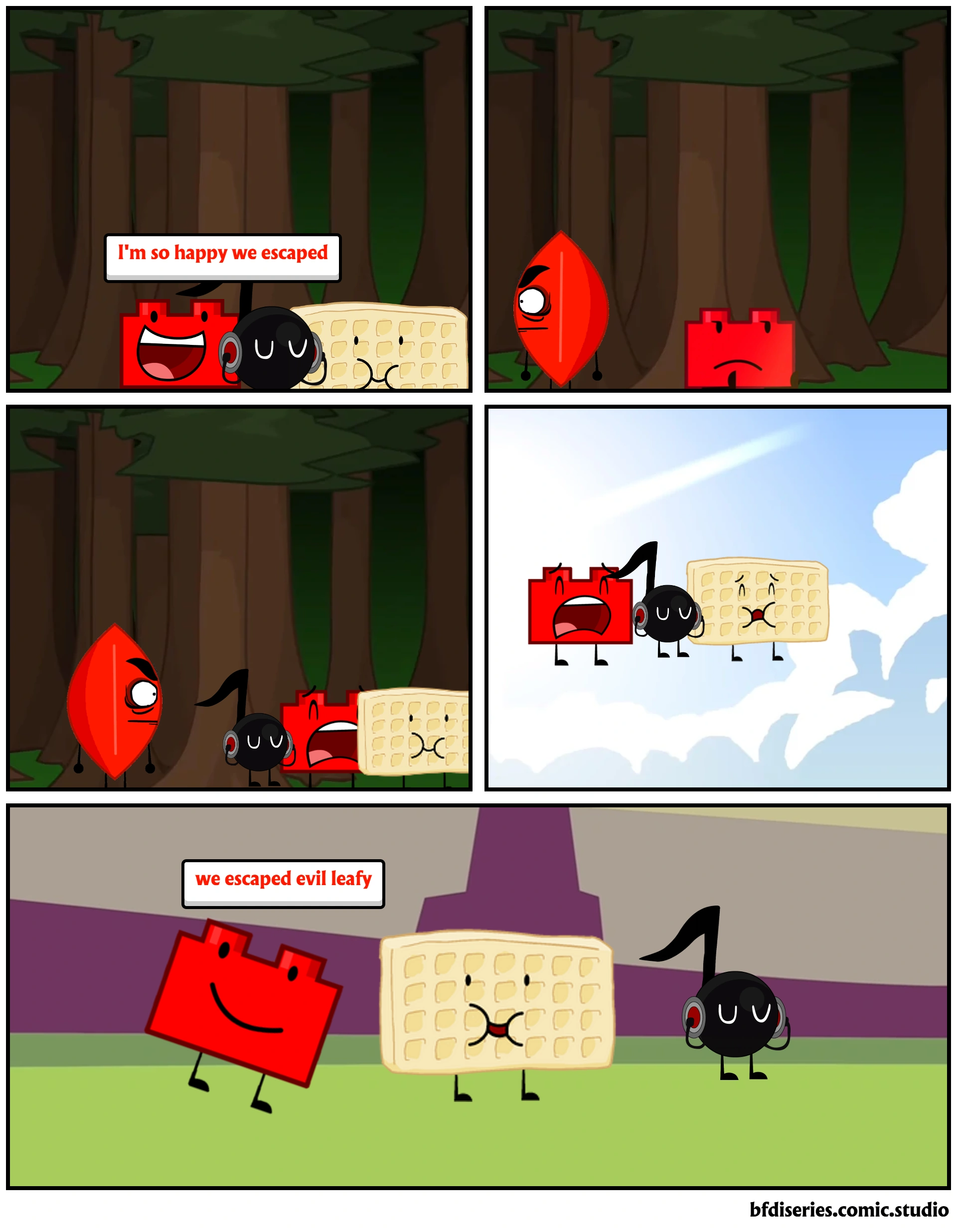 Comic I made with comic studio | Fandom