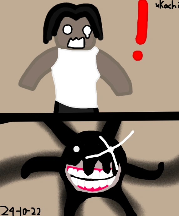 Doors Fanart #2: Screech Scares Speed | Fandom