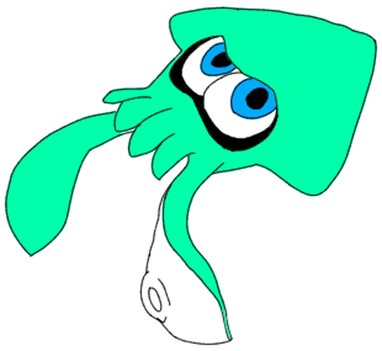 steps to draw le inkling squid | Fandom