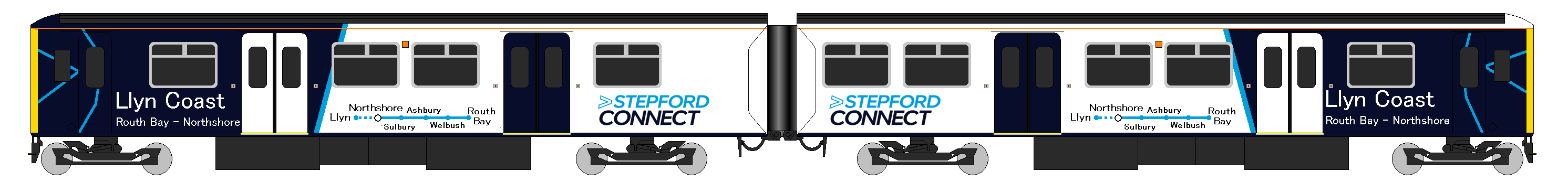 sticking on that livery grind i made a LNWR inspired SC class 150/1 ...