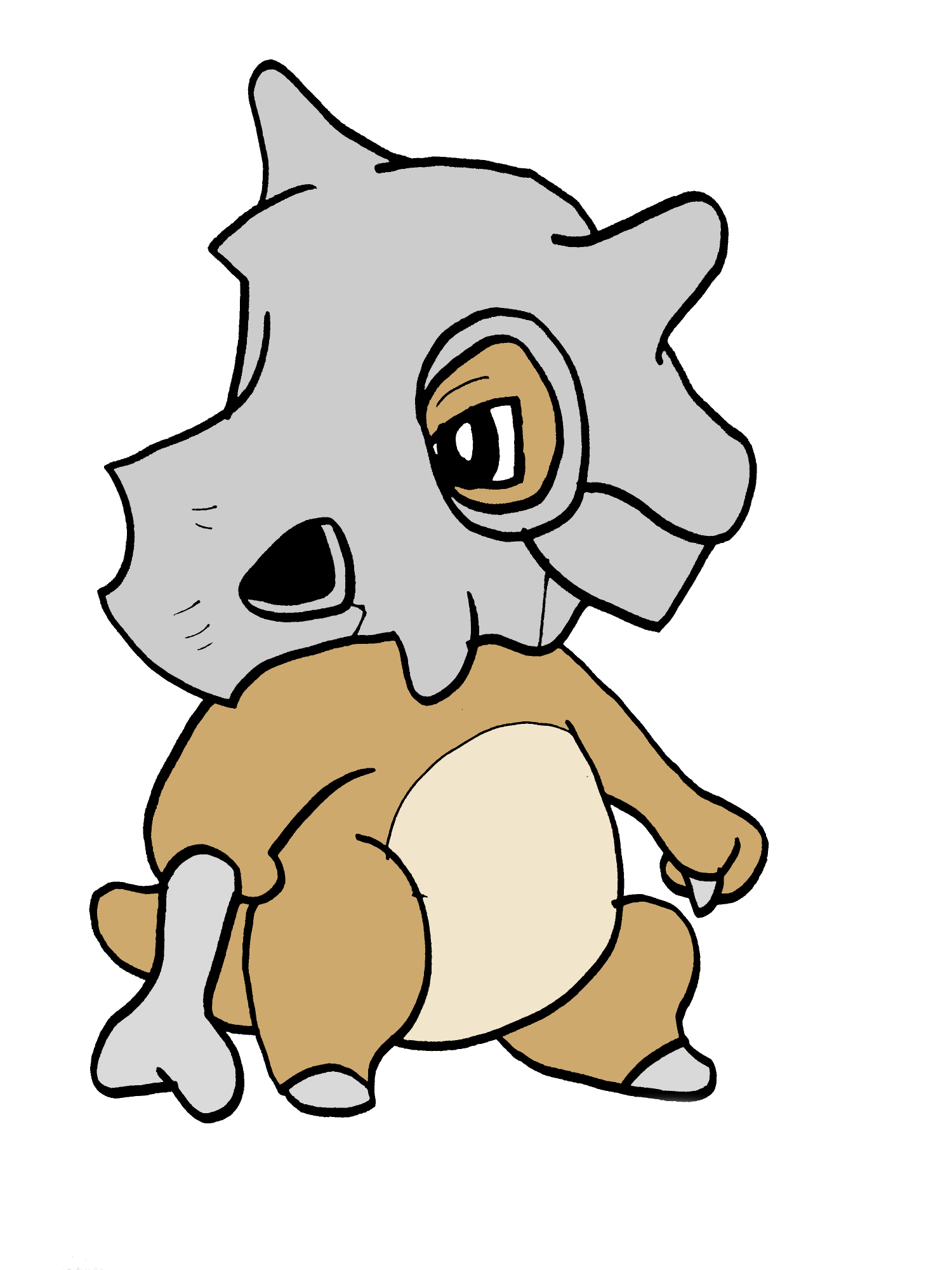 My drawing of Cubone | Fandom