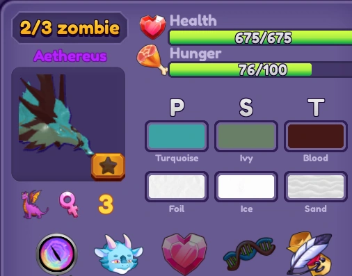 swapping 2/3 zombie aeth for a 2/3 ort/thl aeth | Fandom